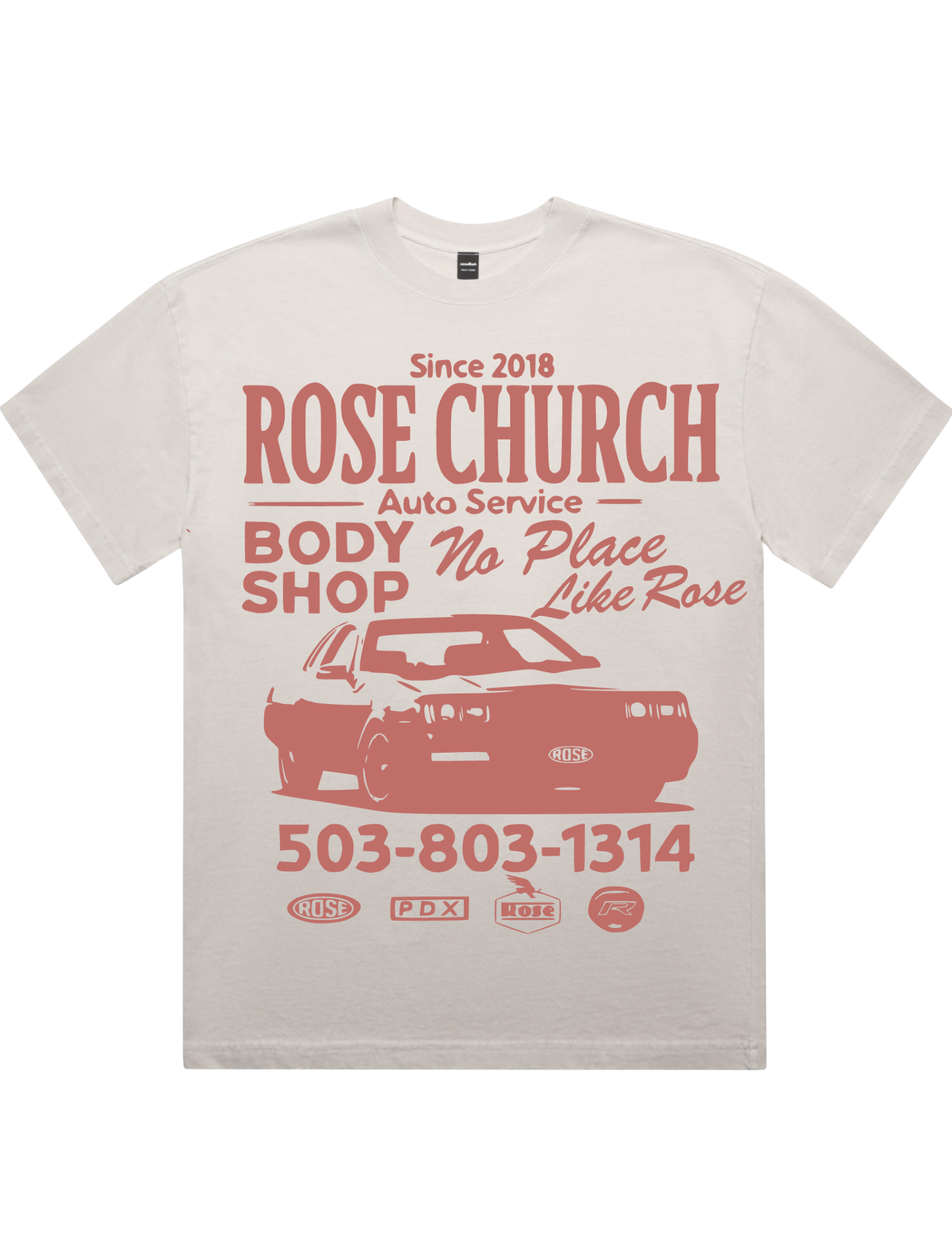 Body Shop Tee – The Rose Church